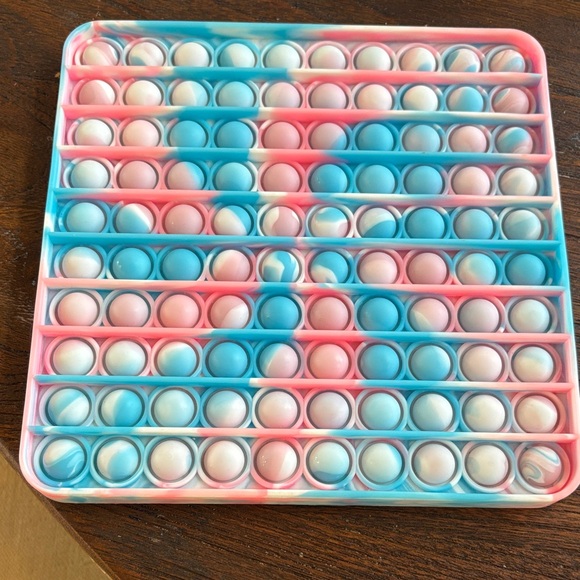 Toys | Colorful Square Pop It Fidget Toy | Poshmark